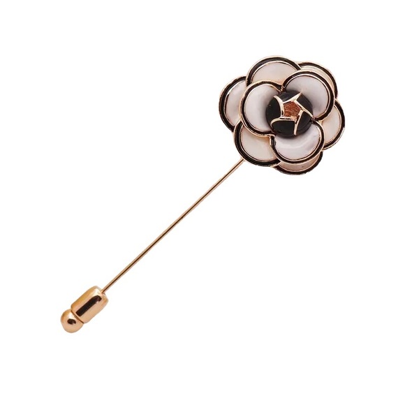 Jewelry | Flower Brooch White | Poshmark